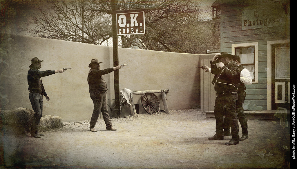 Gunfight at the OK Corral in Tombstone, AZ | 2020-03-13